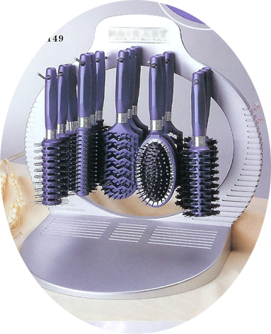 Elegant Retail Brush Display Stand - Beauty Salon Hairdressing ...